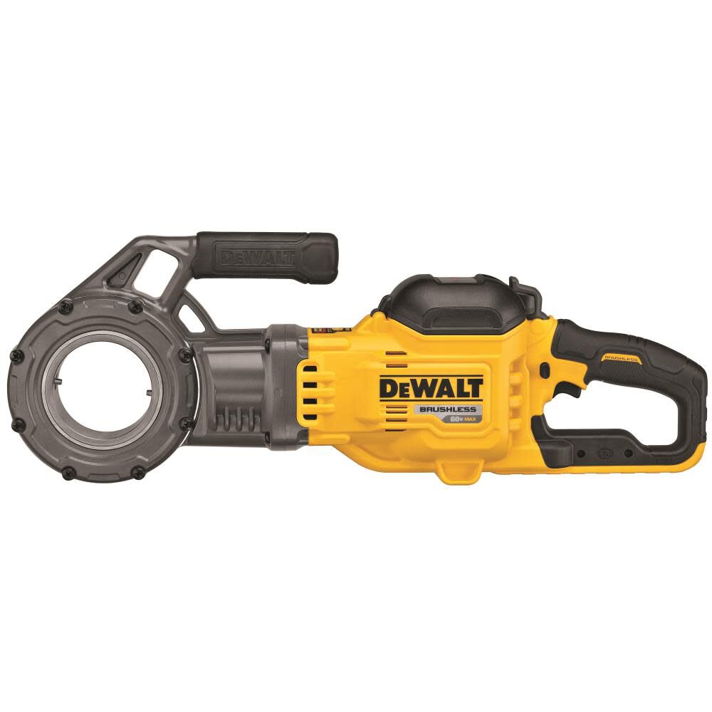 DEWALT FLEXVOLT 60V MAX Cordless Pipe Threader Kit with Die Heads ...