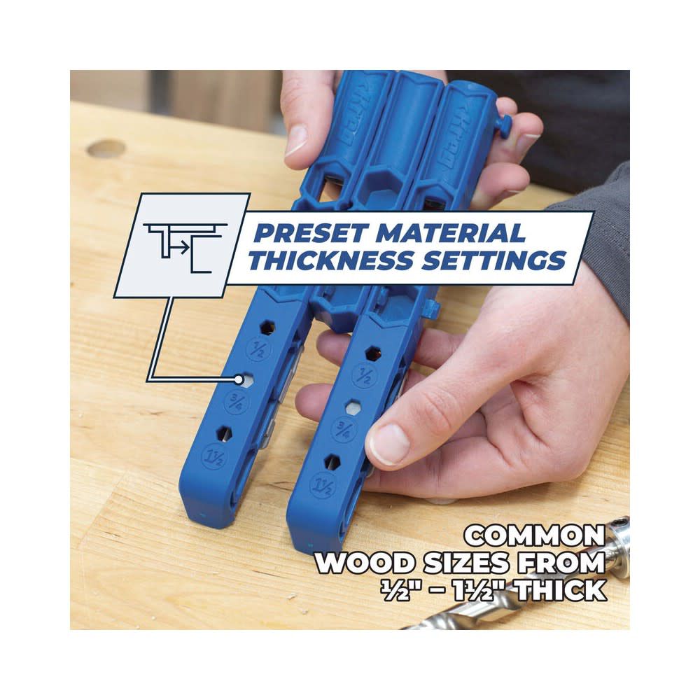 Kreg Portable 320 Pocket-Hole Jig Kit KPHJ320-22 - Acme Tools