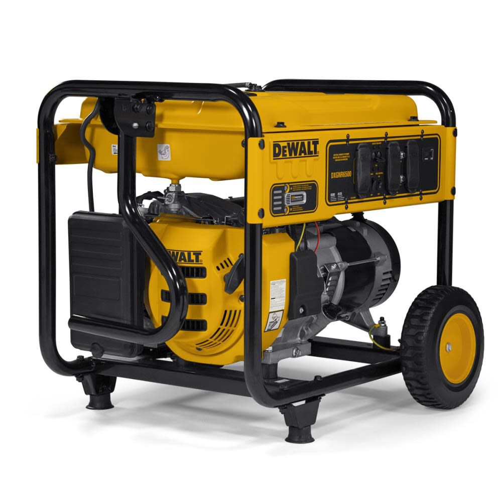 DEWALT 6500 Watt Portable Gas Generator - DXGNR6500 PMC166500 from ...