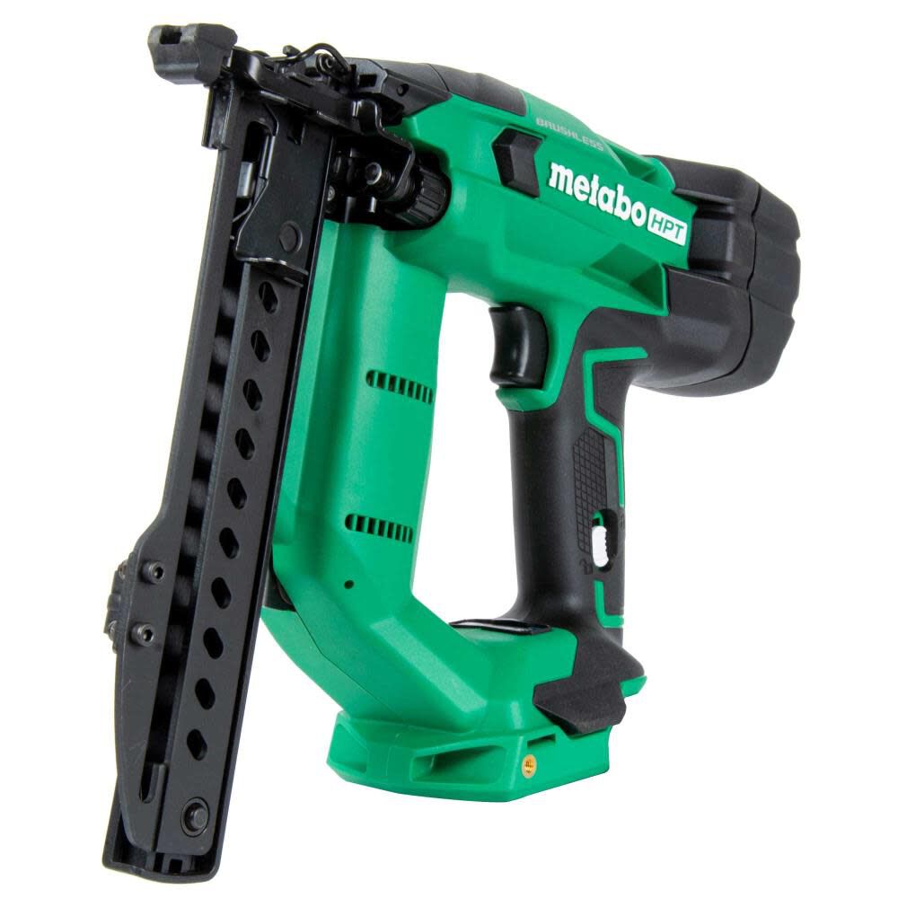 Metabo HPT 18V MultiVolt Brushless 18-Gauge 1/4" Narrow Crown Stapler ...