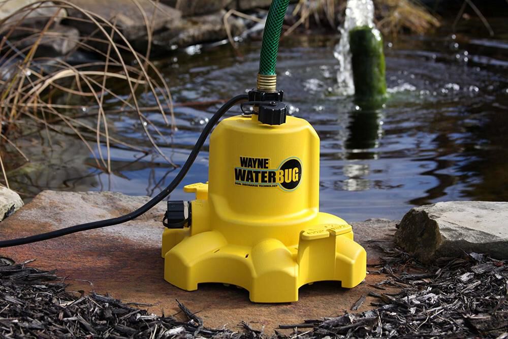 Wayne Water Systems WaterBUG Submersible Water Removal Pump with Multi ...