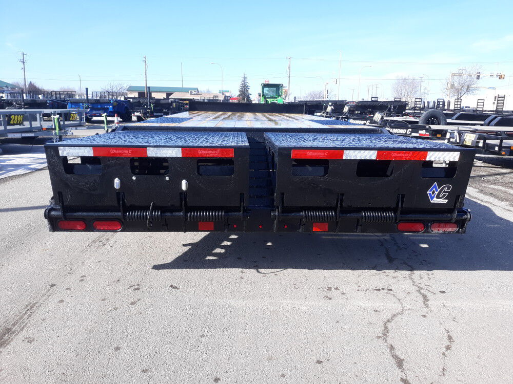 Diamond C 22 Ft. x 102 In. Heavy Duty Deck Over Equipment Trailer with ...