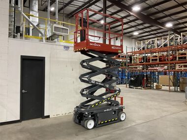 Skyjack 19' 500 lbs DC Electric Scissor Lift with E-Drive SJ3219E - Acme Tools