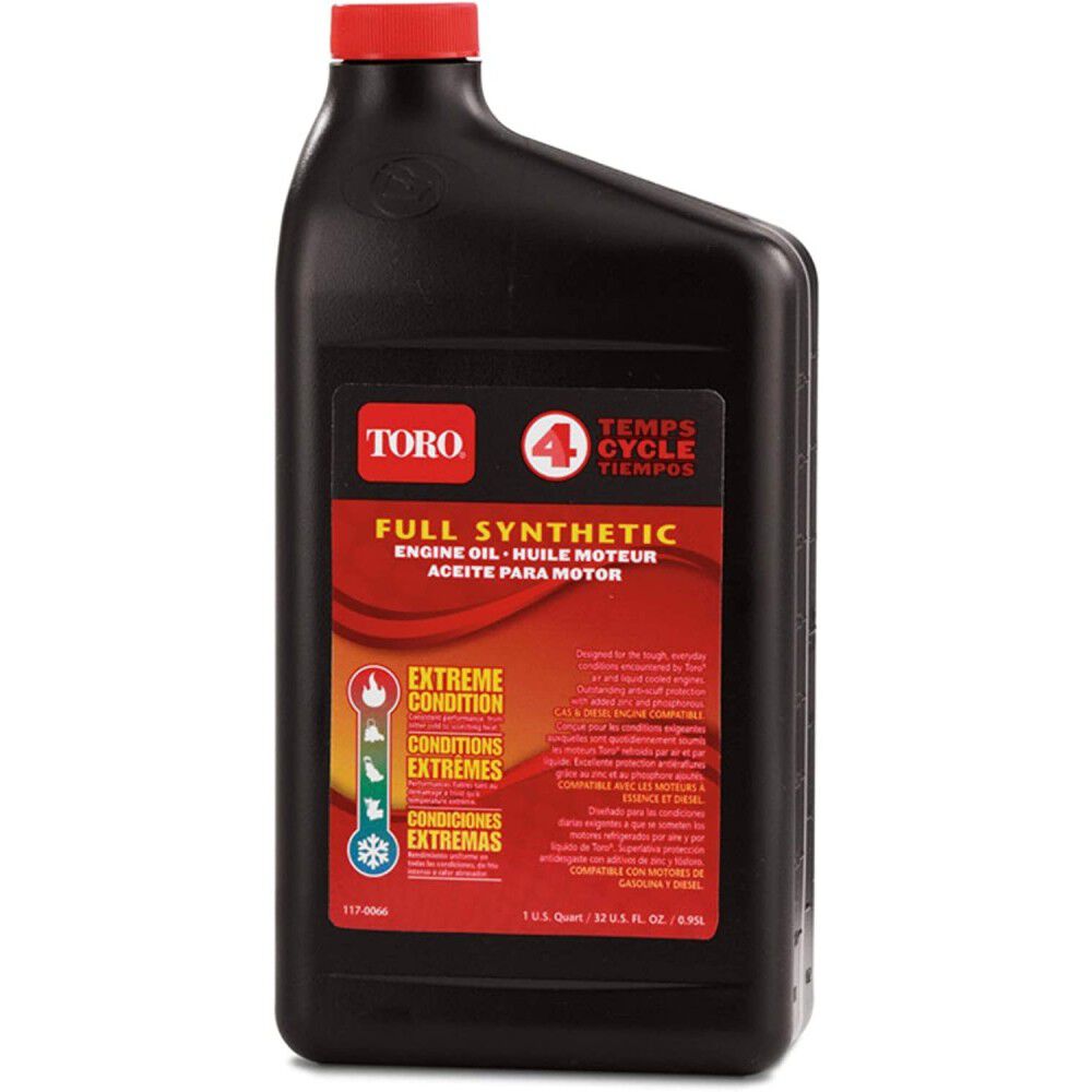 Toro Engine Oil 4 Cycle Full Synthetic 10W-30 138-6053 - Acme Tools