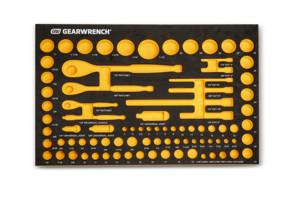 GEARWRENCH SAE/Metric Mechanics Tool Set 83pc 86529 - Acme Tools