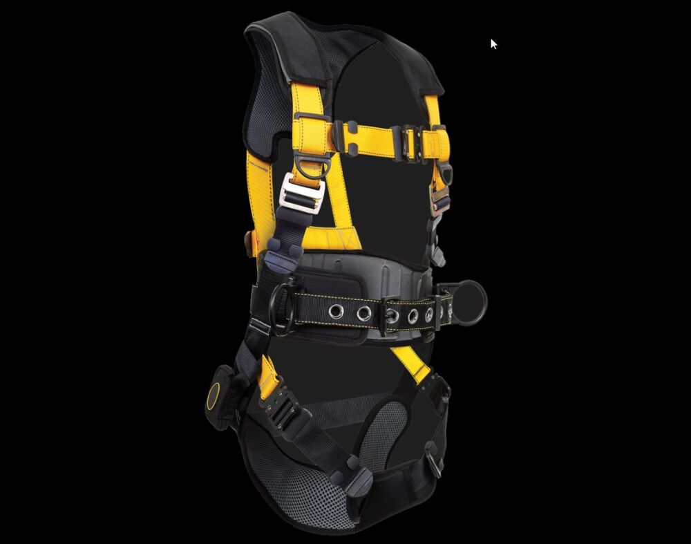 Guardian Fall Protection XXXL Series 5 Full-Body Harness with Side D ...