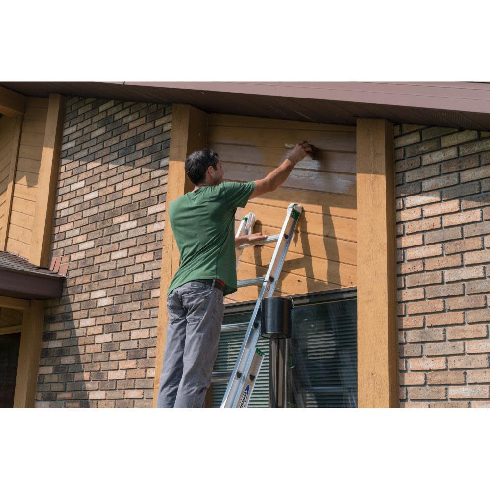 Werner 28 Ft. Type II Aluminum Extension Ladder D1228-2 - Acme Tools