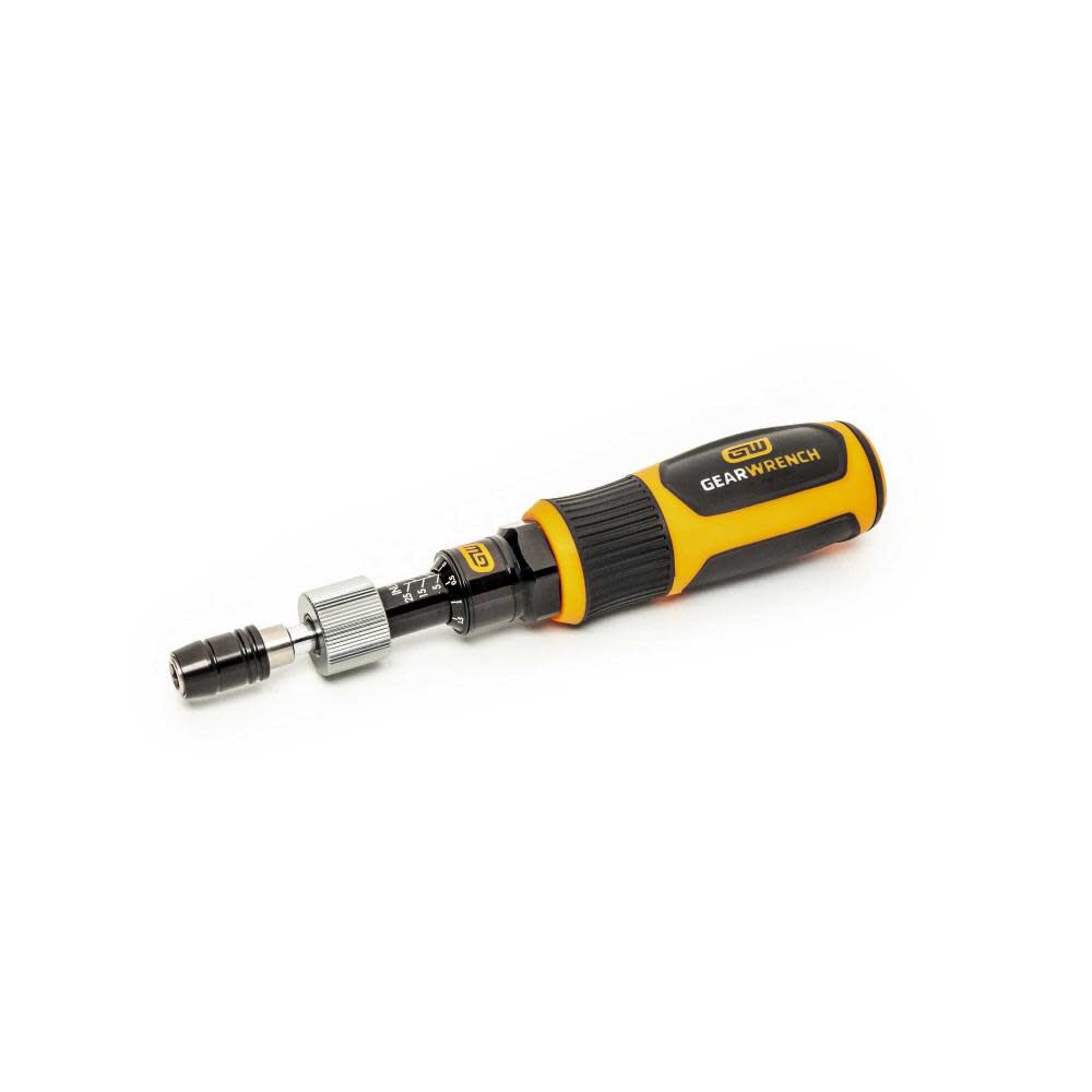 GEARWRENCH 1/4inch Drive Torque Screwdriver 5-25 in/Lbs 89623 - Acme Tools