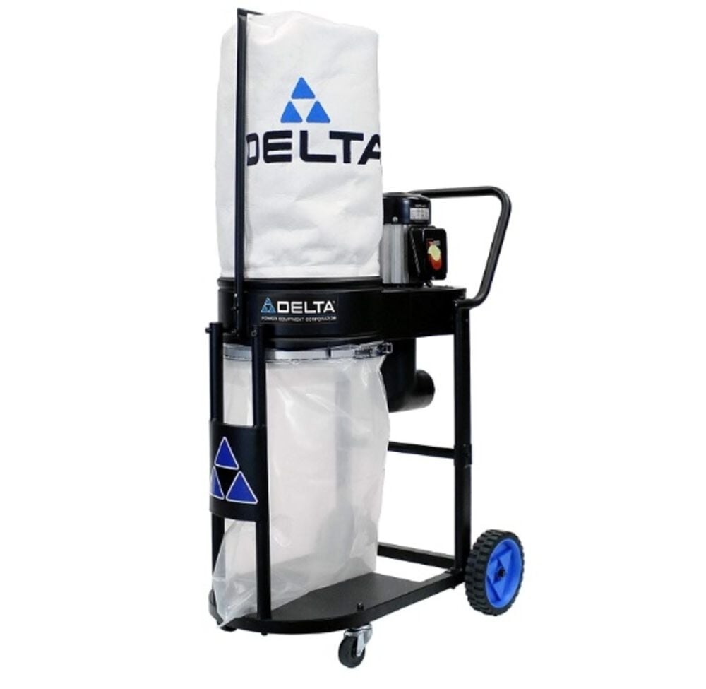 Delta Power Equipment 6-Gallon Dry Self-Cleaning Dust Collector 50 ...