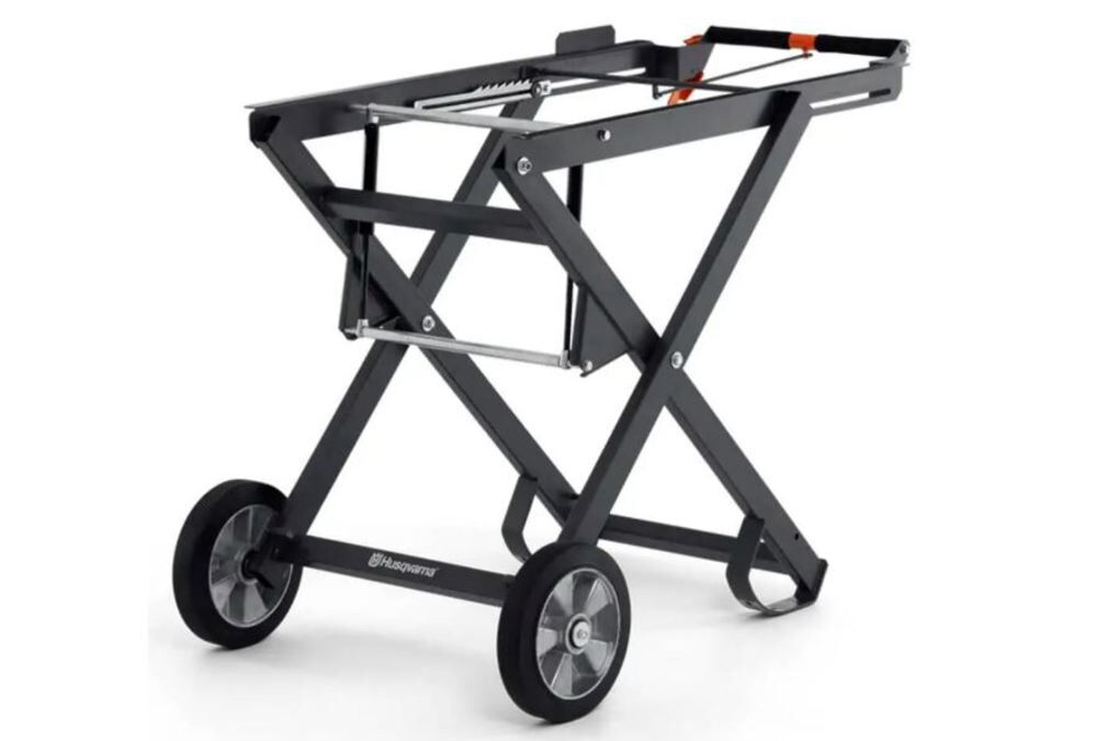 Husqvarna Adjustable Rolling Stand for Premium MS 360 Masonry Saw ...