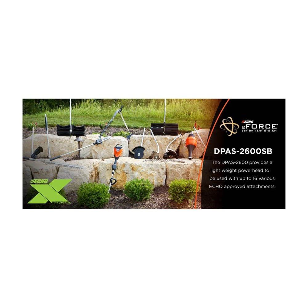 Echo eForce 56V Powerhead Pro Attachment Series Battery Powered Kit ...