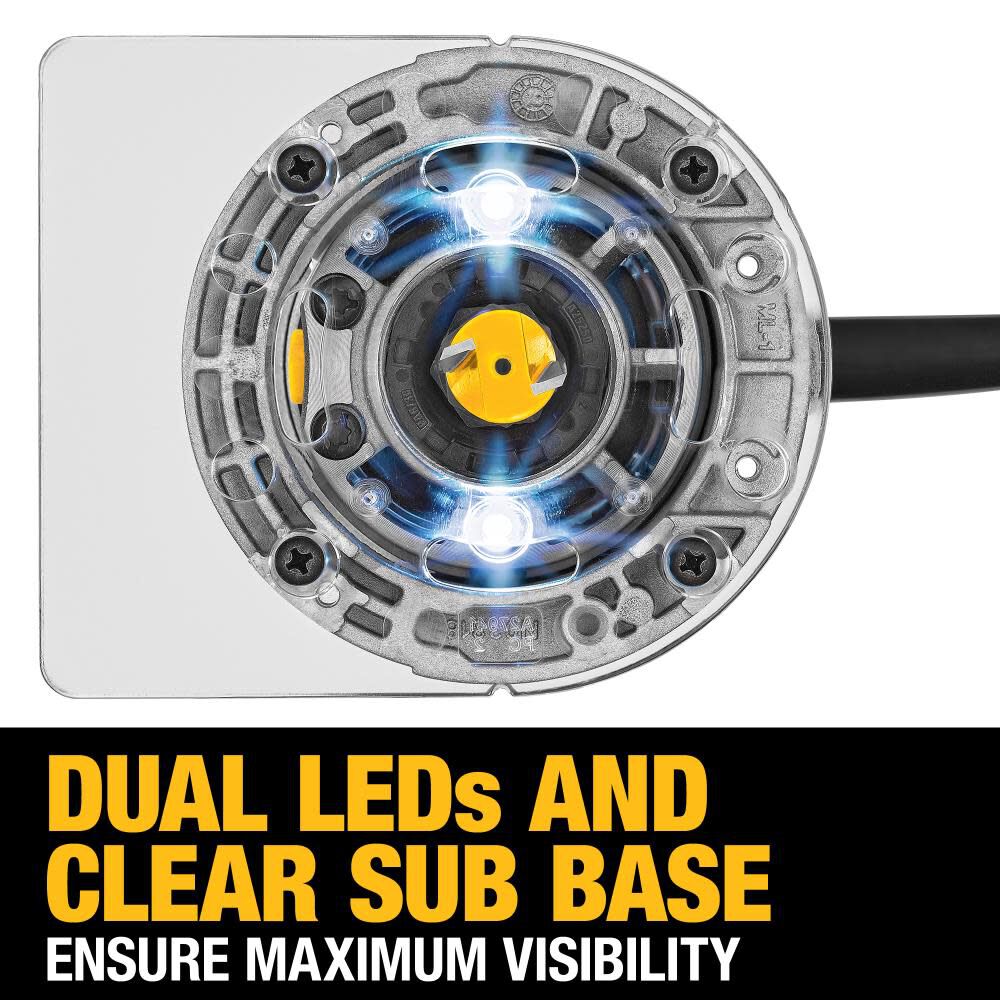 DEWALT DWP611 - 1.25 Peak HP Compact Router (DWP611) DWP611 - Acme Tools