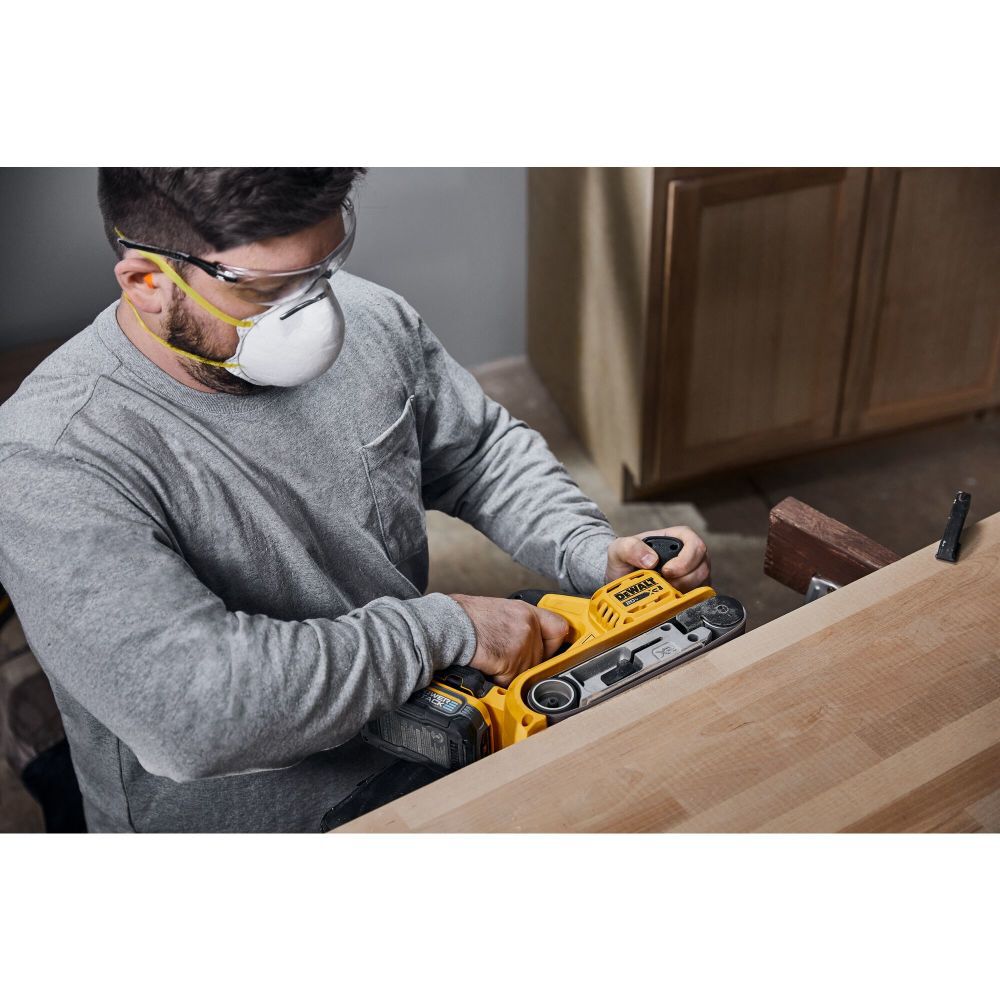 DEWALT XR 20V MAX 3 in x 21 in Belt Sander (Bare Tool) DCW220B - Acme Tools