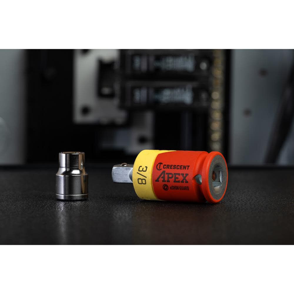 Crescent APEX eSHOK-GUARD Socket Isolator 3/8in x 2-1/4in CAEAD324 from ...