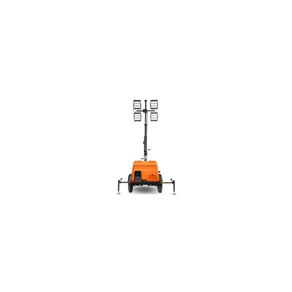 Generac Mobile Products Kubota 6kW 23 ft Vertical Mast Mobile LED Light Tower MLT6SKDS-STD ...