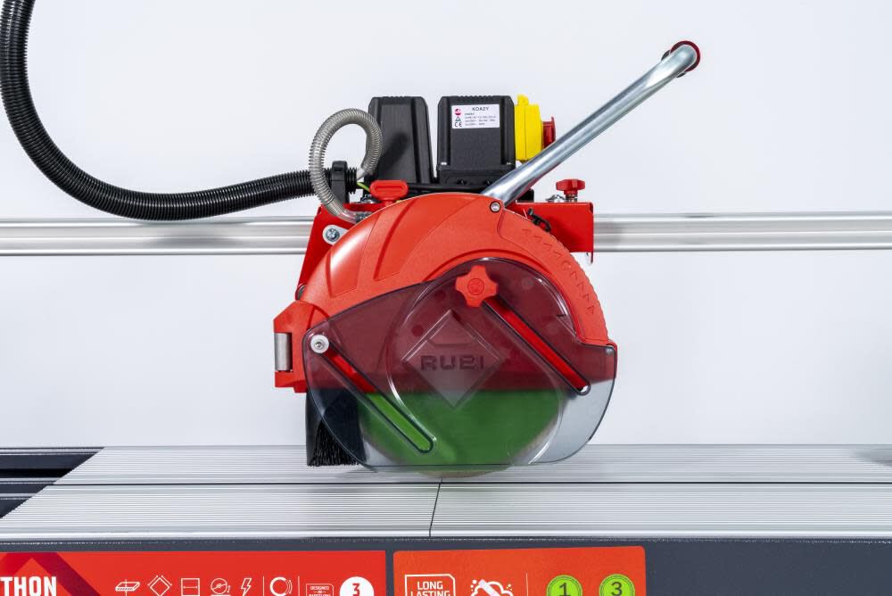 Rubi Tools DC-250 Python 1200 48in Wet Tile Saw 10in Blade 56914 - Acme ...