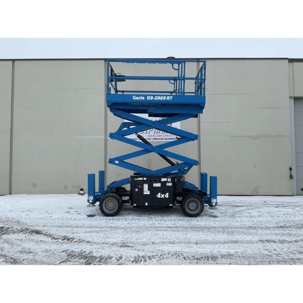 Genie 26 Ft. Rough Terrain Scissor Lift - Diesel GS-2669 RT from Genie ...