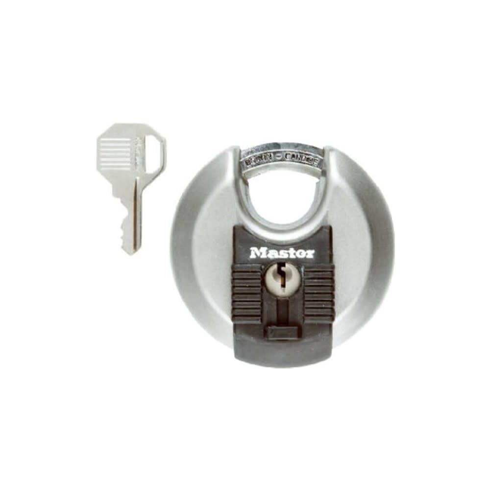 Master Lock Padlock 2 3/4in Keyed Dual BallBearing Locking Disk 1pk ...