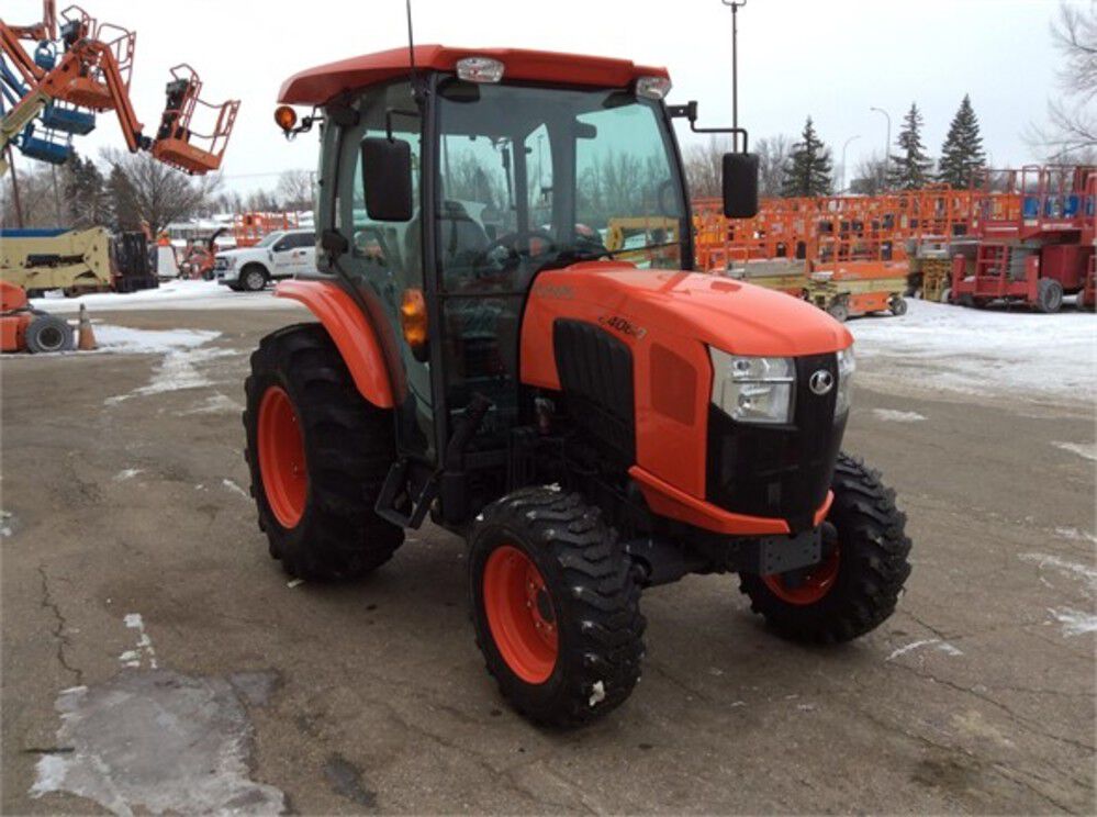 Kubota 40HP Deluxe Utility Tractor - 4WD - Cab with Heat and A/C ...