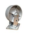 EZ Roll Casters 6 In. Steel Swivel Caster EZ-0620-ST-S - Acme Tools