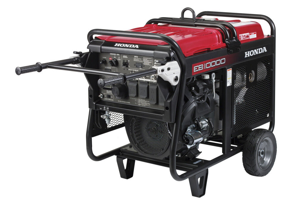 Honda EB10000 10000Watt Industrial Generator with CO-MINDER Sensor ...
