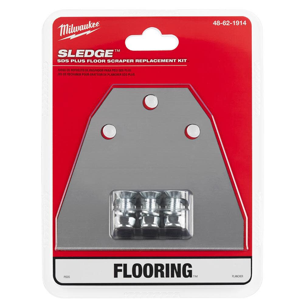 Milwaukee SDS PLUS SLEDGE Floor Scraper Replacement Kit 48-62-1914 from ...