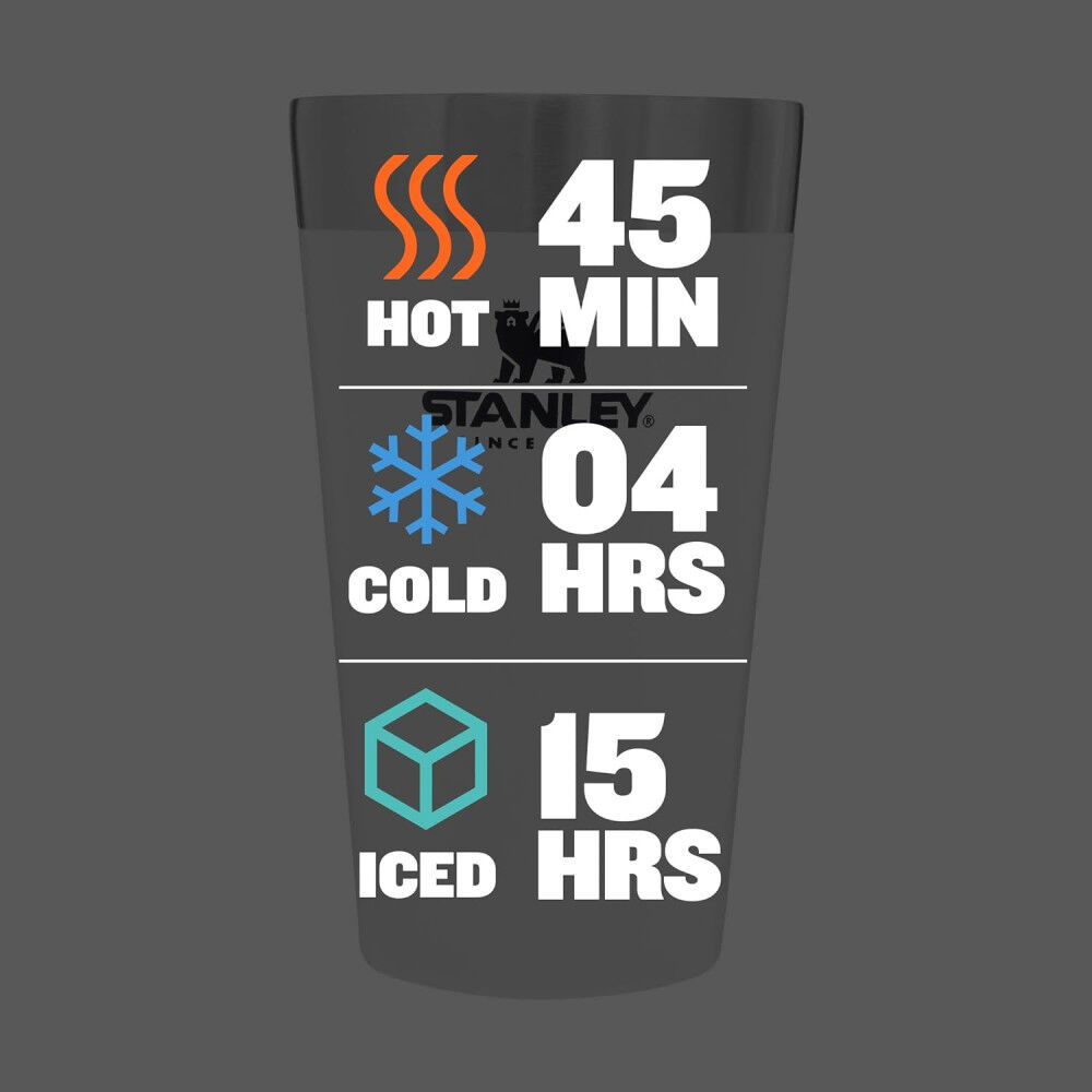Stanley 1913 16oz Adventure Stacking Beer Cup, Polar 10-02282-054 ...