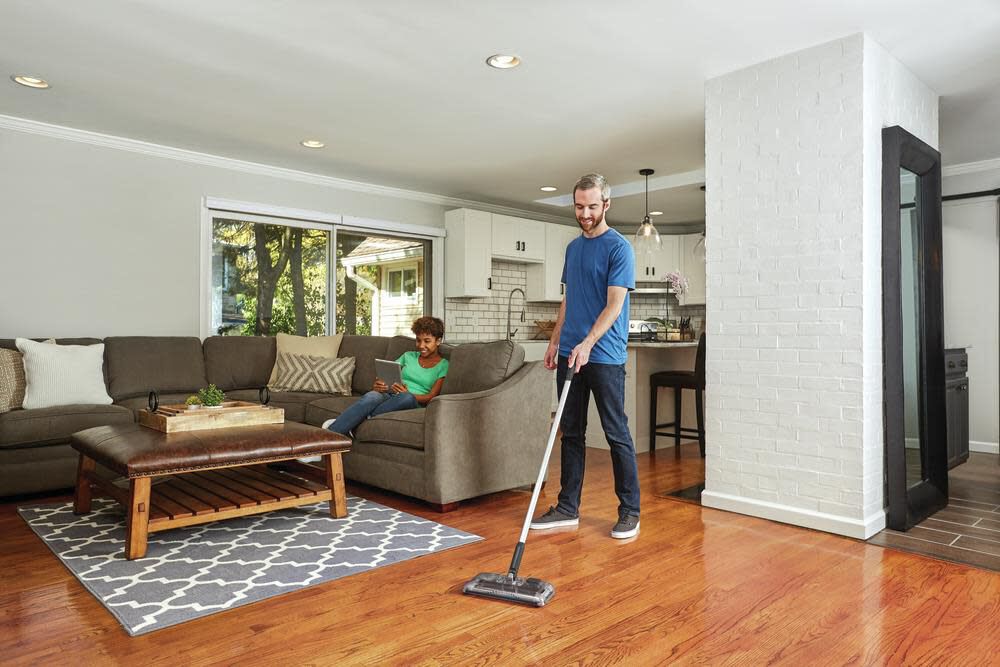 Black and Decker Lithium Floor Sweeper Grey HFS215J01 from Black and ...