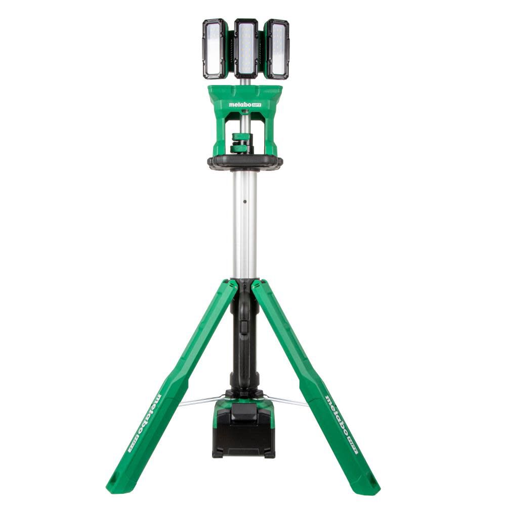 Metabo HPT 18V MultiVolt Cordless 4000 Lumen LED Tripod Site Light ...