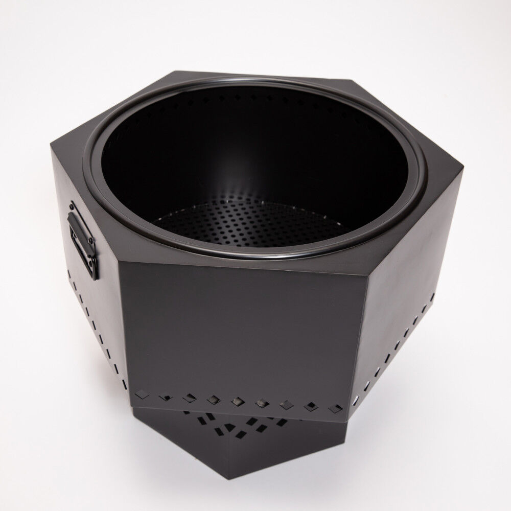 Dragonfire Wood/Pellet Firepit 22in Portable with Carry Cover 895027 ...