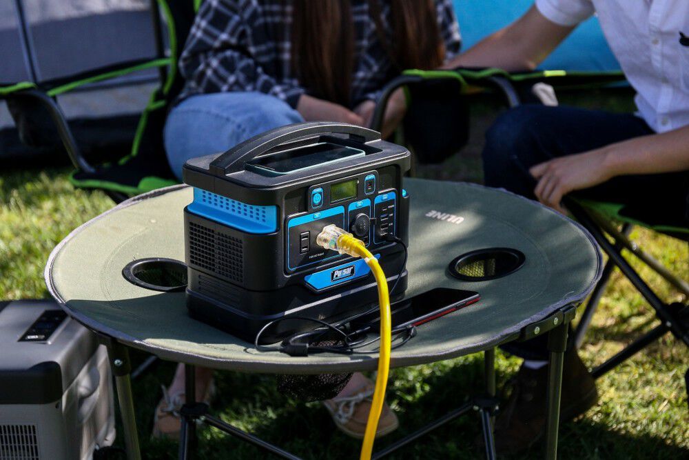 Pulsar Products 500 Watt Lithium Ion Portable Power Station PPS500 ...