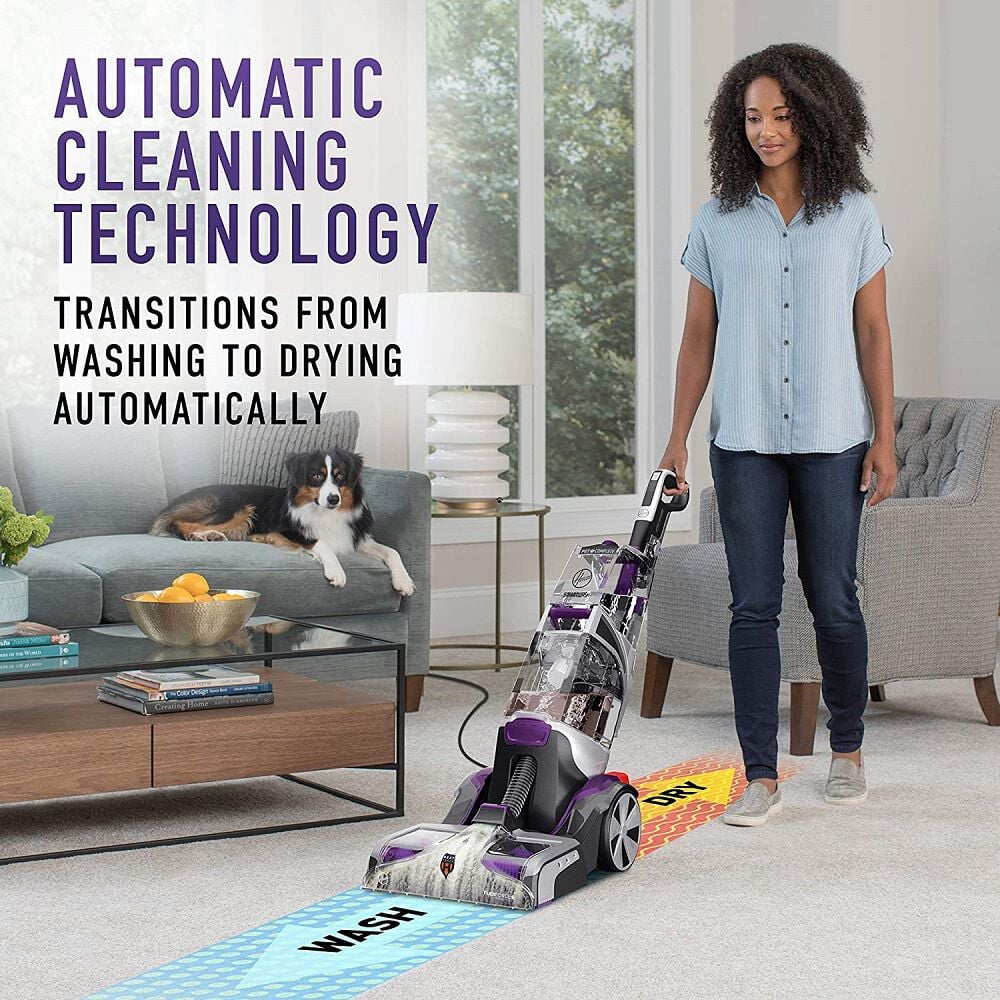 Hoover Residential Vacuum Smartwash Pet Complete Automatic Carpet ...