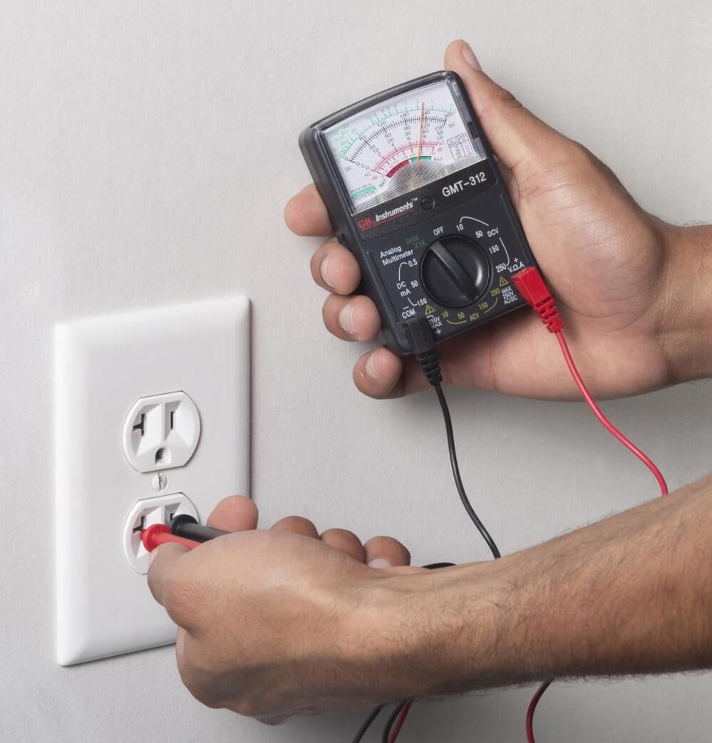 Gardner Bender 5 Function 12 Range Analog Multimeter 1/Clam GMT-312 ...