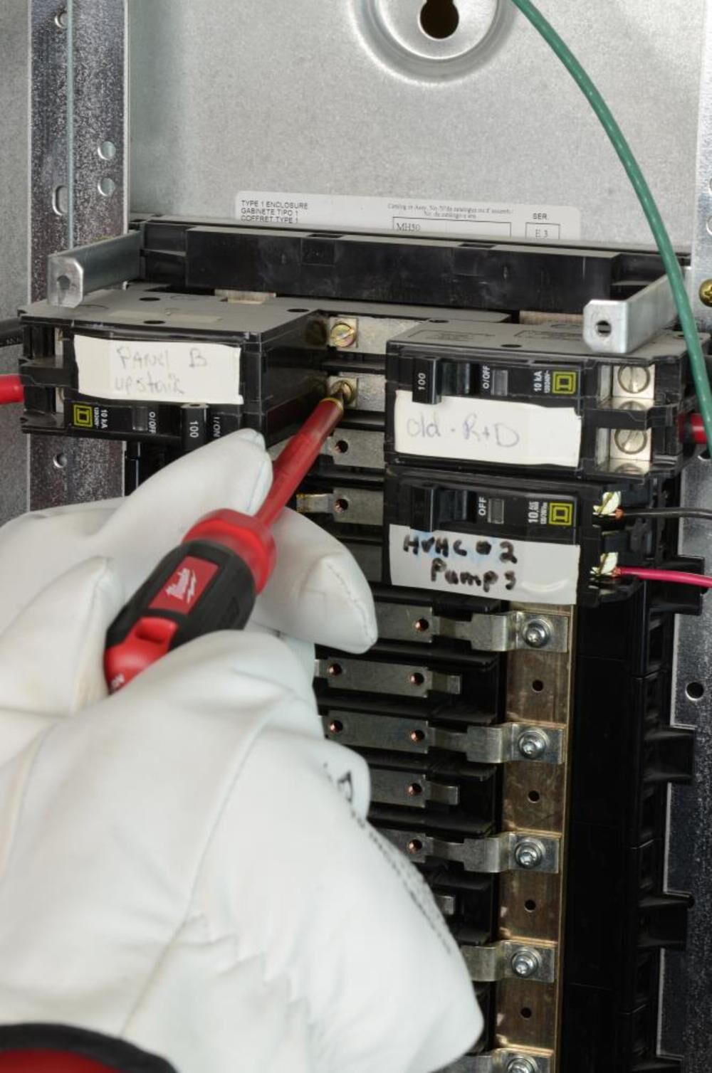 Milwaukee #1 ECX 4 in. 1000V Insulated Screwdriver 48-22-2241 - Acme Tools