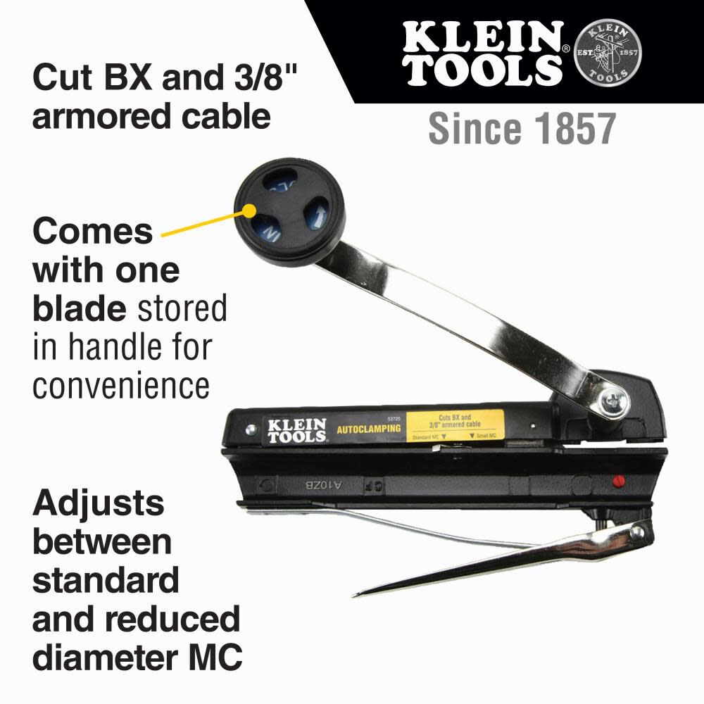 Klein Tools BX and Armored Cable Cutter 53725 from Klein Tools - Acme Tools