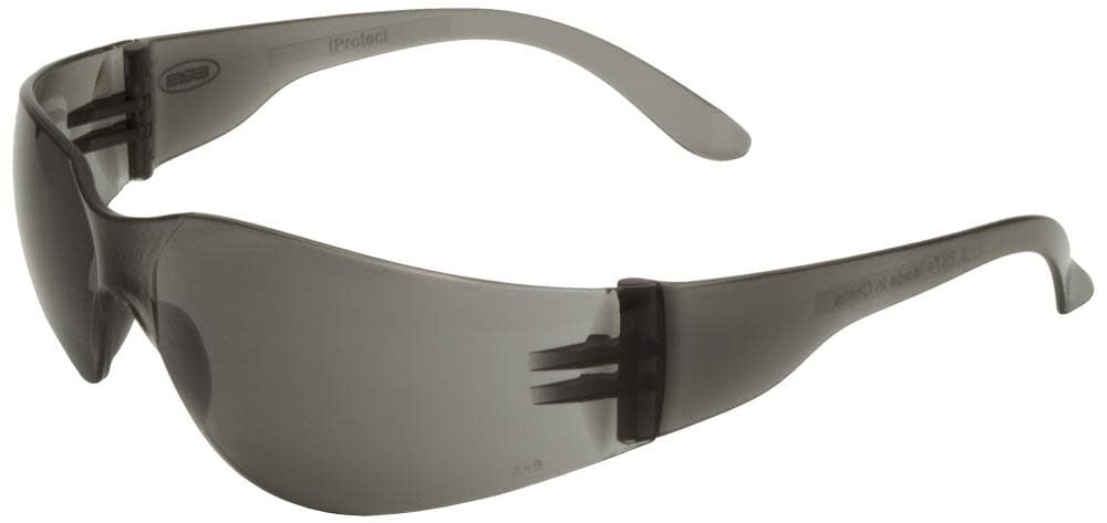 ERB IPROTECT Safety Glasses - Gray Temple/Gray Lens 17941 - Acme Tools