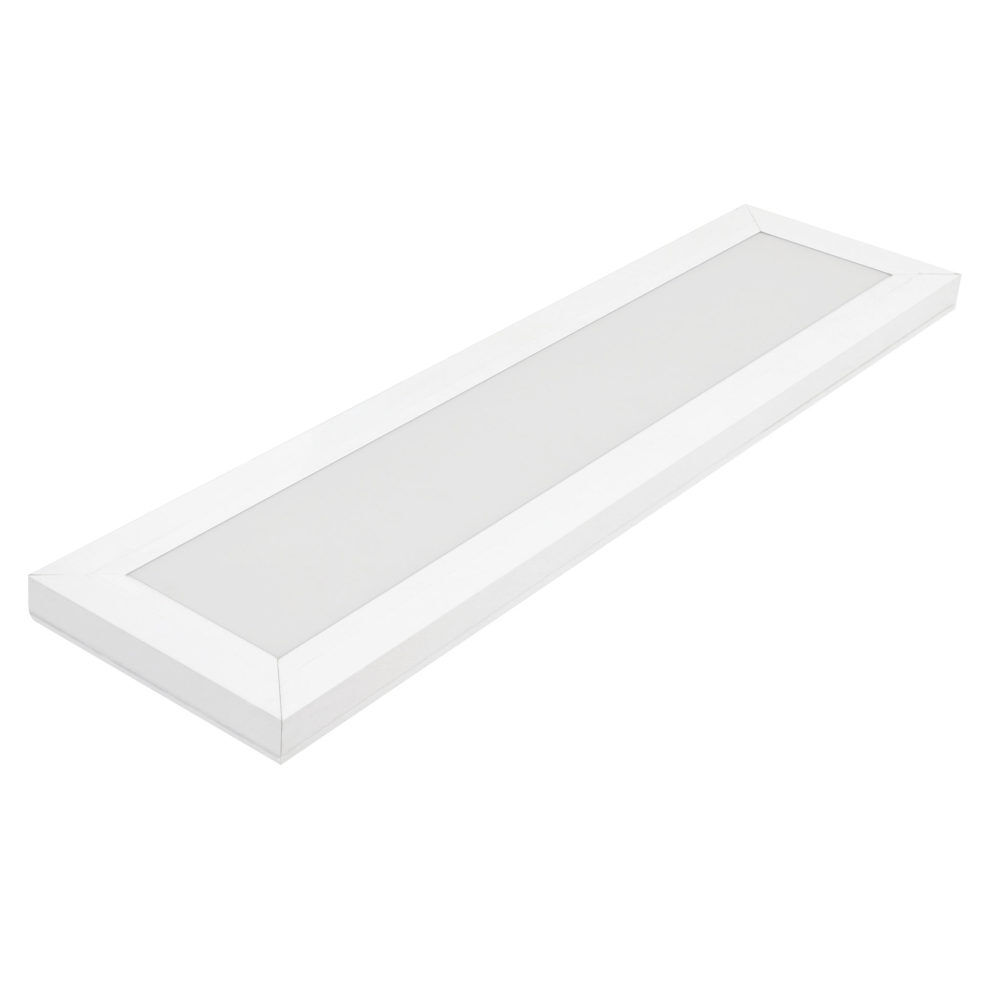 Feit Electric 12.5W 875 Lumens White LED Flat Panel Light Fixture FP0 ...