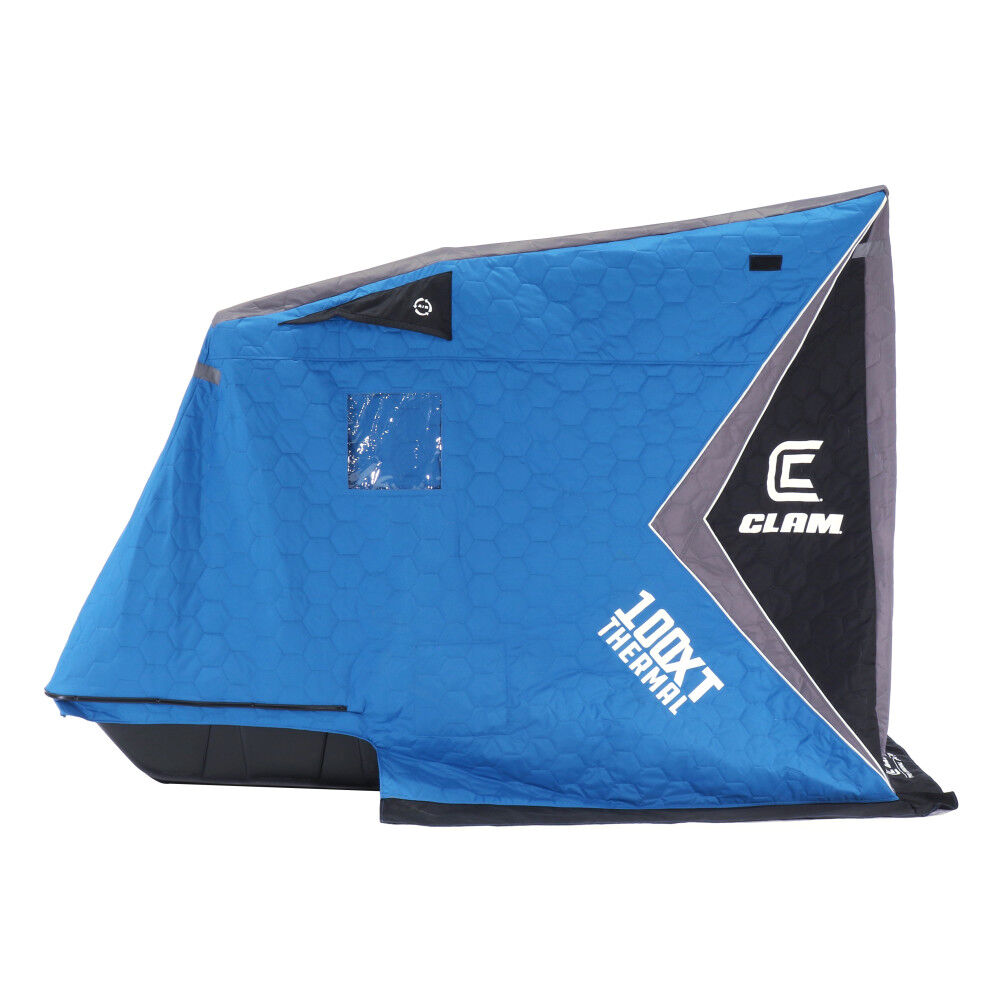 Clam Outdoors X100 Pro Thermal XT Ice Shelter 116842 - Acme Tools