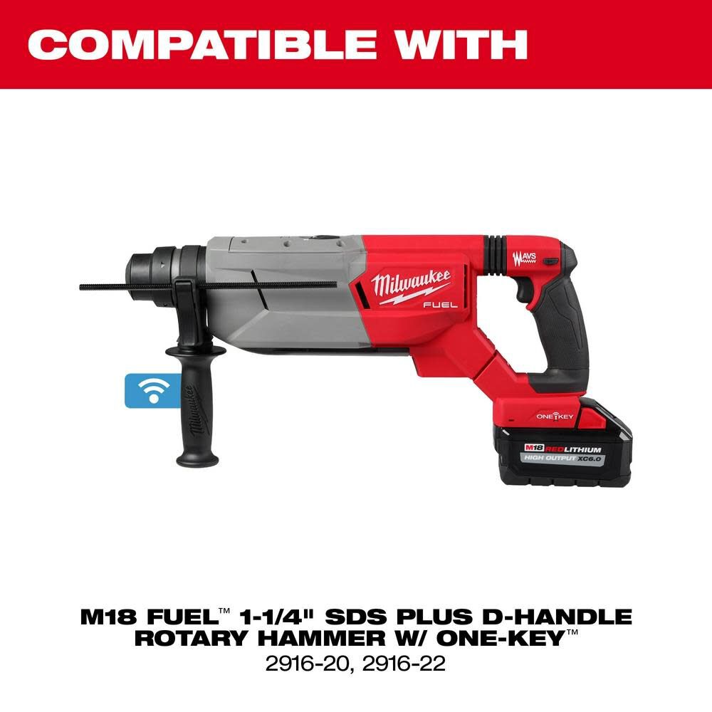 Milwaukee M18 FUEL HAMMERVAC 1 1/4inch Dedicated Dust Extractor 2916-DE ...
