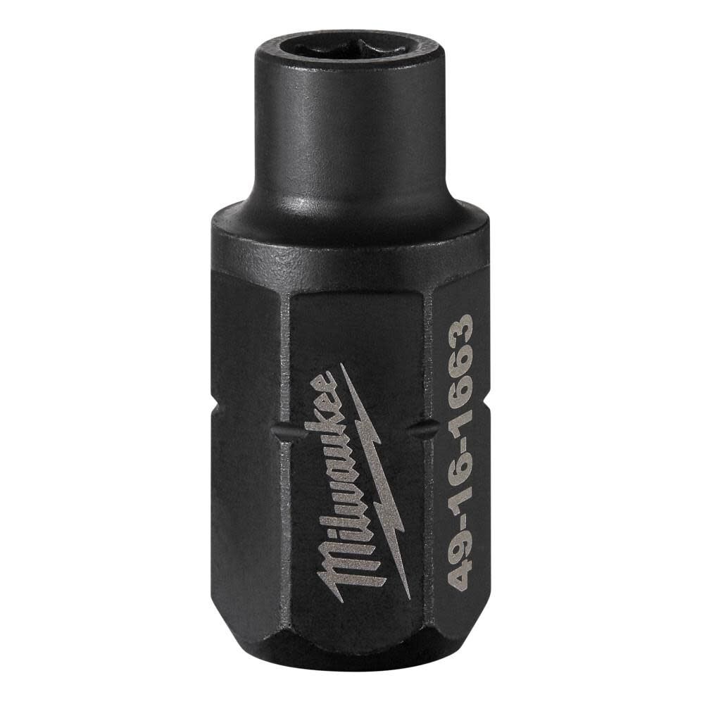 Milwaukee INSIDER Box Ratchet 1/4 in Hex Adapter 49-16-1663 from ...