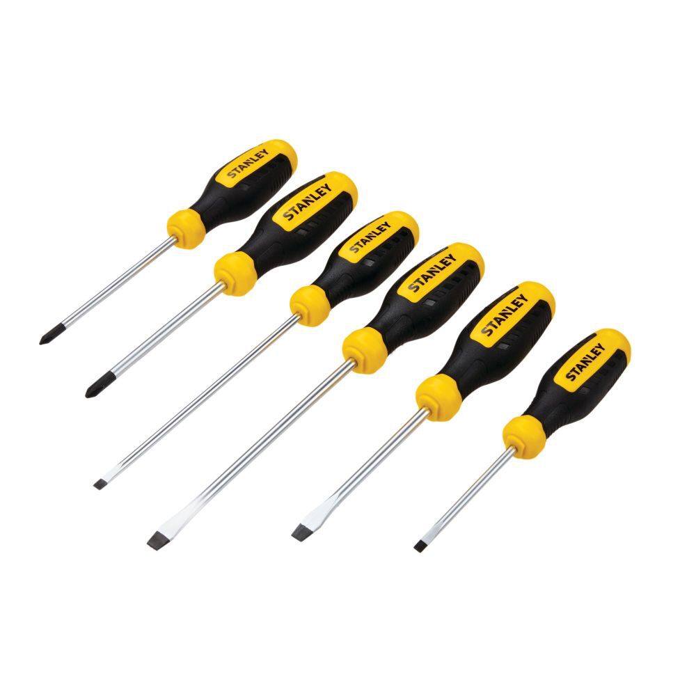 Stanley 6 Piece Screwdriver Set STHT60025 from Stanley - Acme Tools