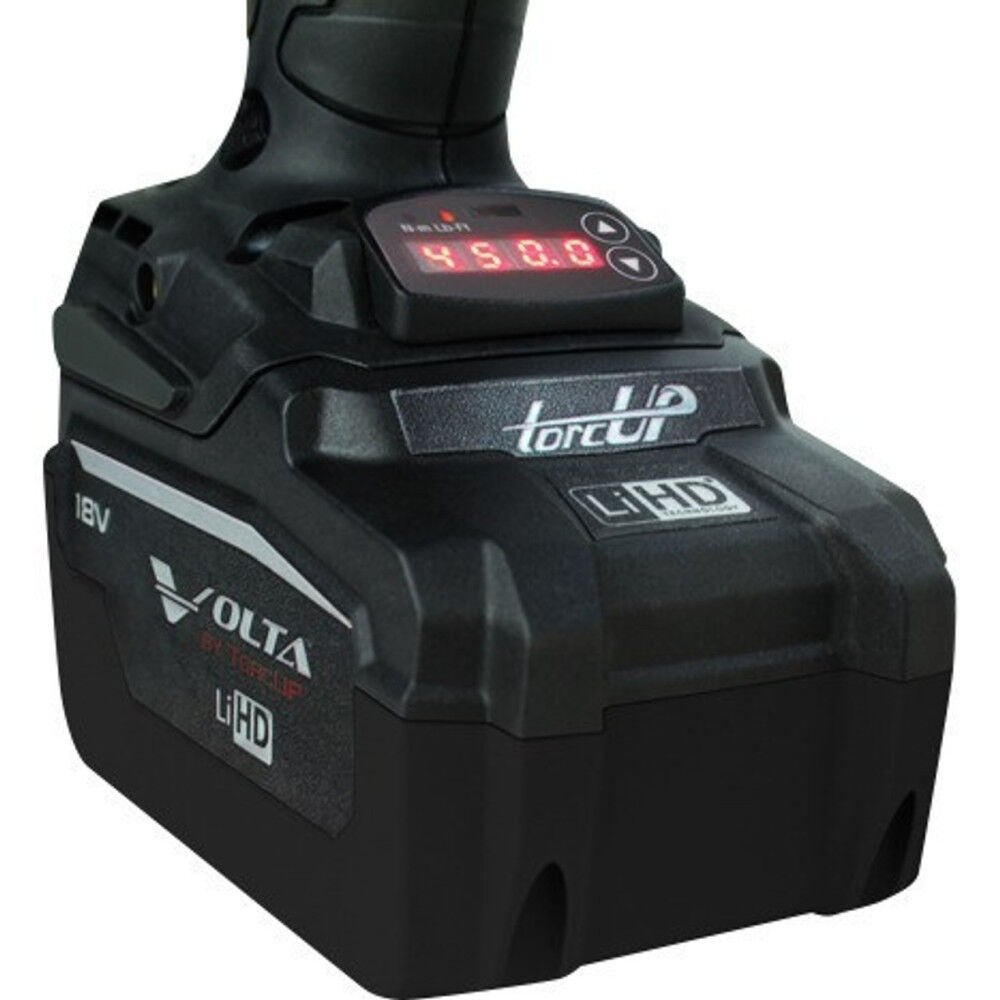 TorcUP 1in Drive 2000 ft lbs Cordless Torque Impact Wrench with Battery ...