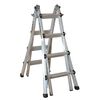 Metaltech 17ft Telescoping Multi-Position Ladder Aluminum Grade 1A E ...