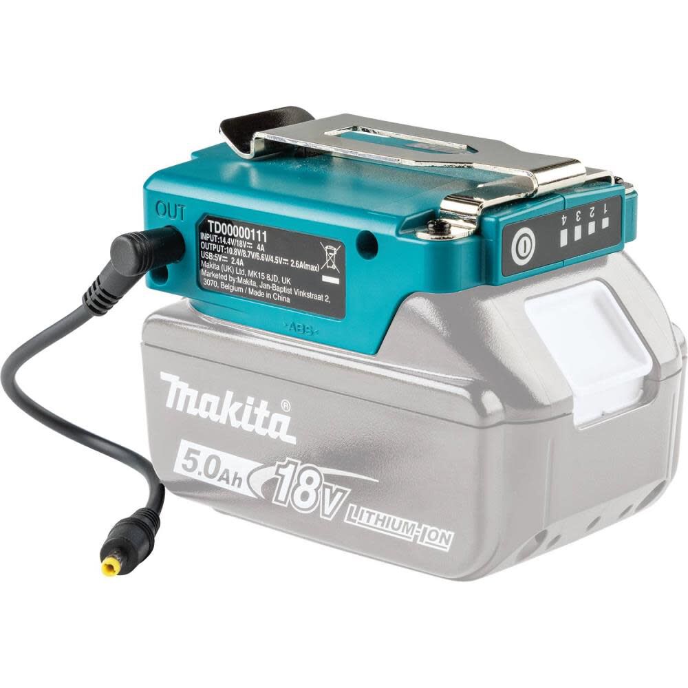 Makita 18V LXT Power Source with USB port TD00000111 - Acme Tools