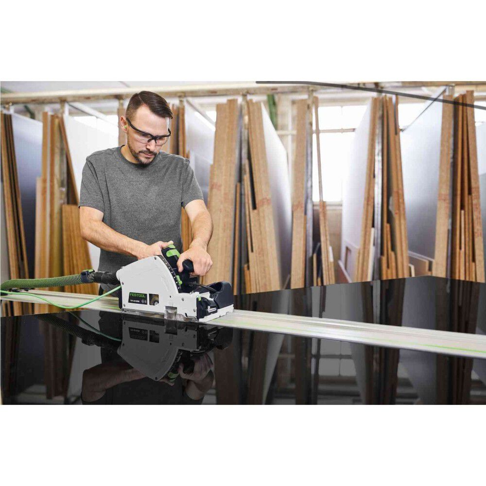 Festool Plunge Cut Scoring Track Saw Set TSV 60 KEBQ-F-Plus-FS 577748 ...