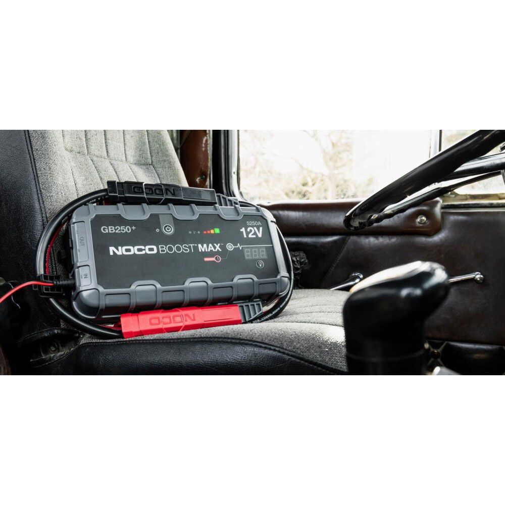 Noco 12V Jump Starter 5250A Boost Max Portable Ultrasafe Lithium GB250 ...