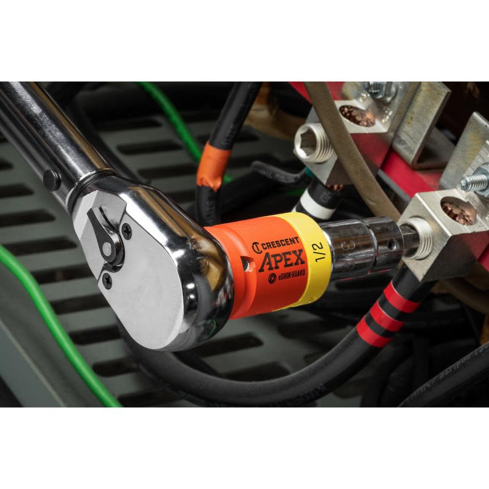 Crescent APEX eSHOK-GUARD Socket Isolator 1/2in x 2-1/2in CAEAD332 ...