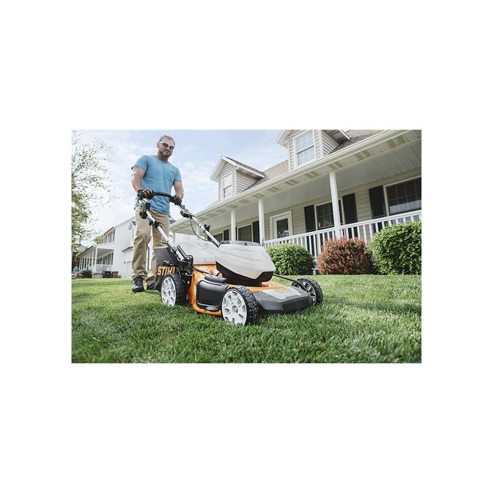 Stihl RMA 510 V 21 in Lawn Mower with AP300S Battery & AL300 Charger ...