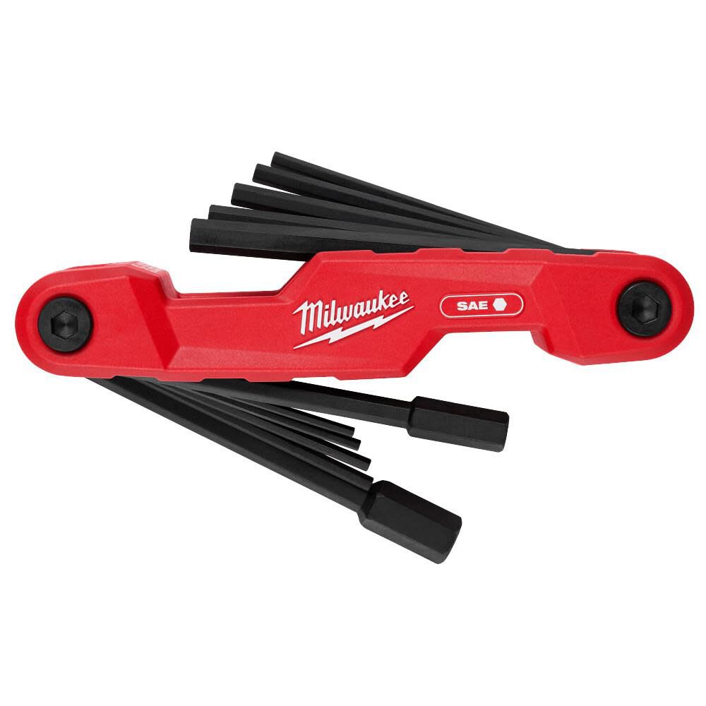 Milwaukee 11-Key Electricians Folding Hex Key Set SAE 48-22-2180 - Acme ...
