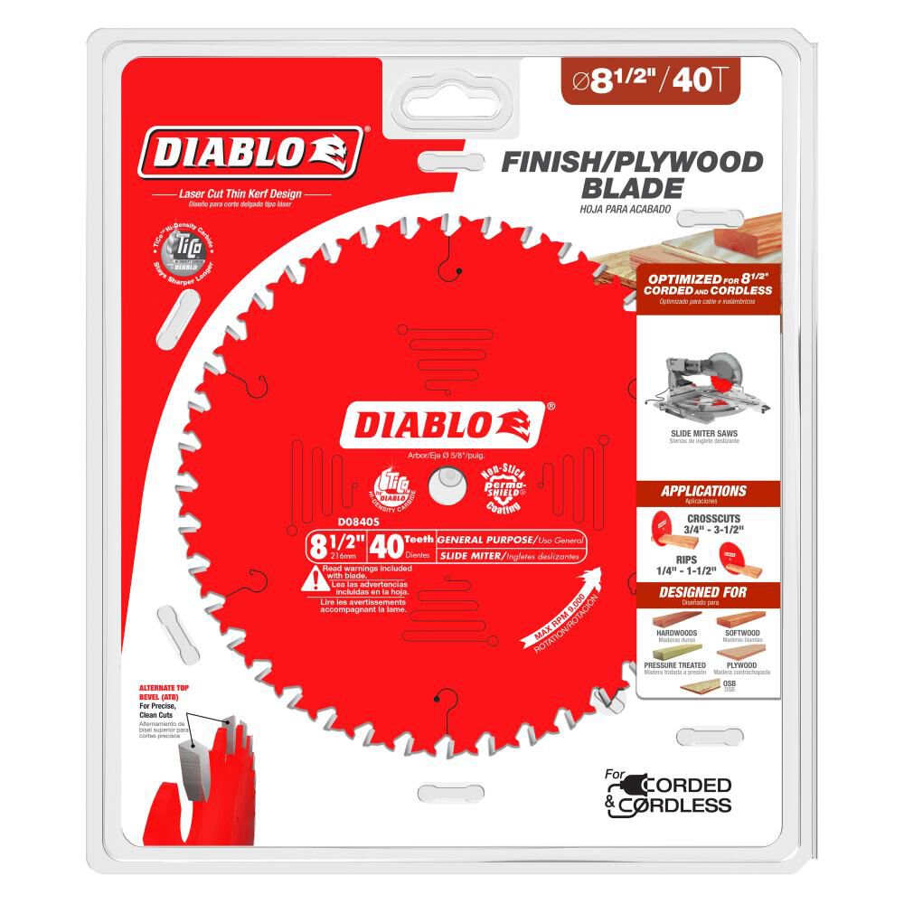 Diablo Tools General Purpose Circular Saw Blades D0840SF950 - Acme Tools
